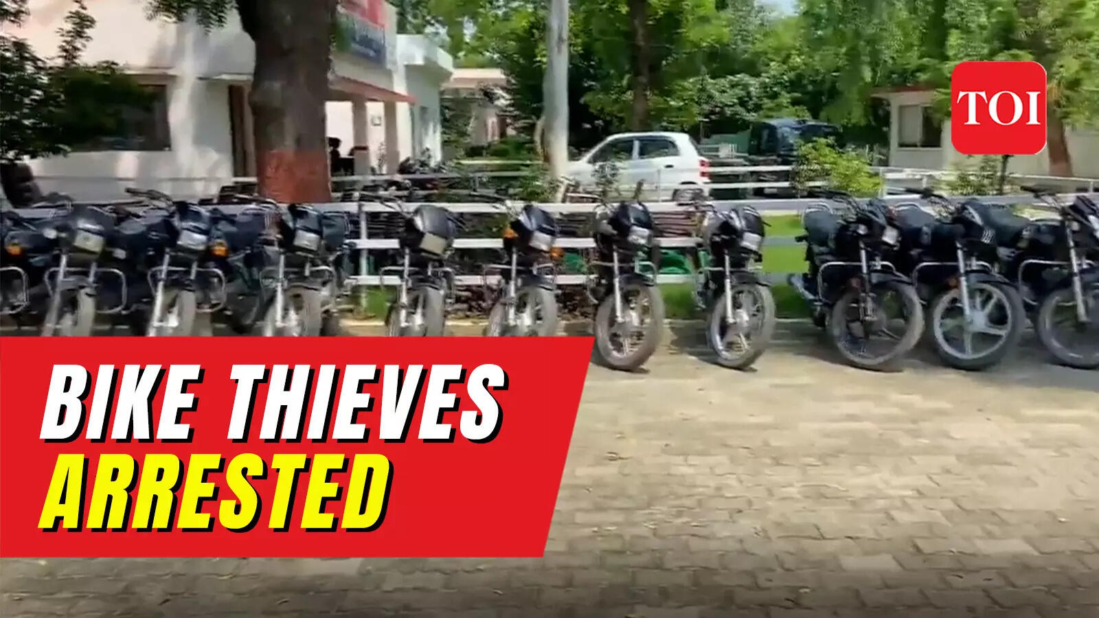 Greater Noida police arrest 6 bike thieves, recover 15 stolen two-wheelers