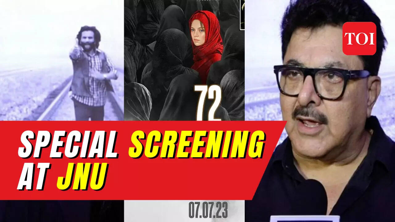 jnu: ‘72 Hoorain’ Movie Controversy: Makers of the film to hold special screening at JNU