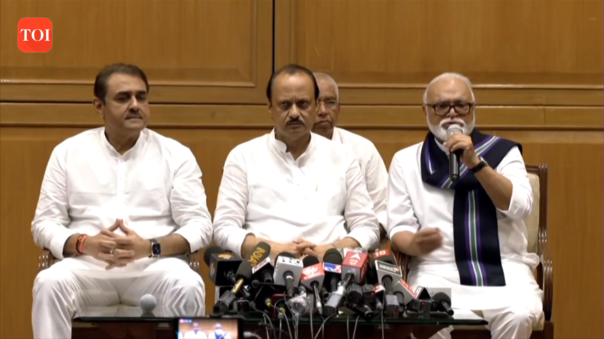 India is safe in PM Modi’s hands, says NCP Leader Chhagan Bhujbal after taking oath as Maha Minister