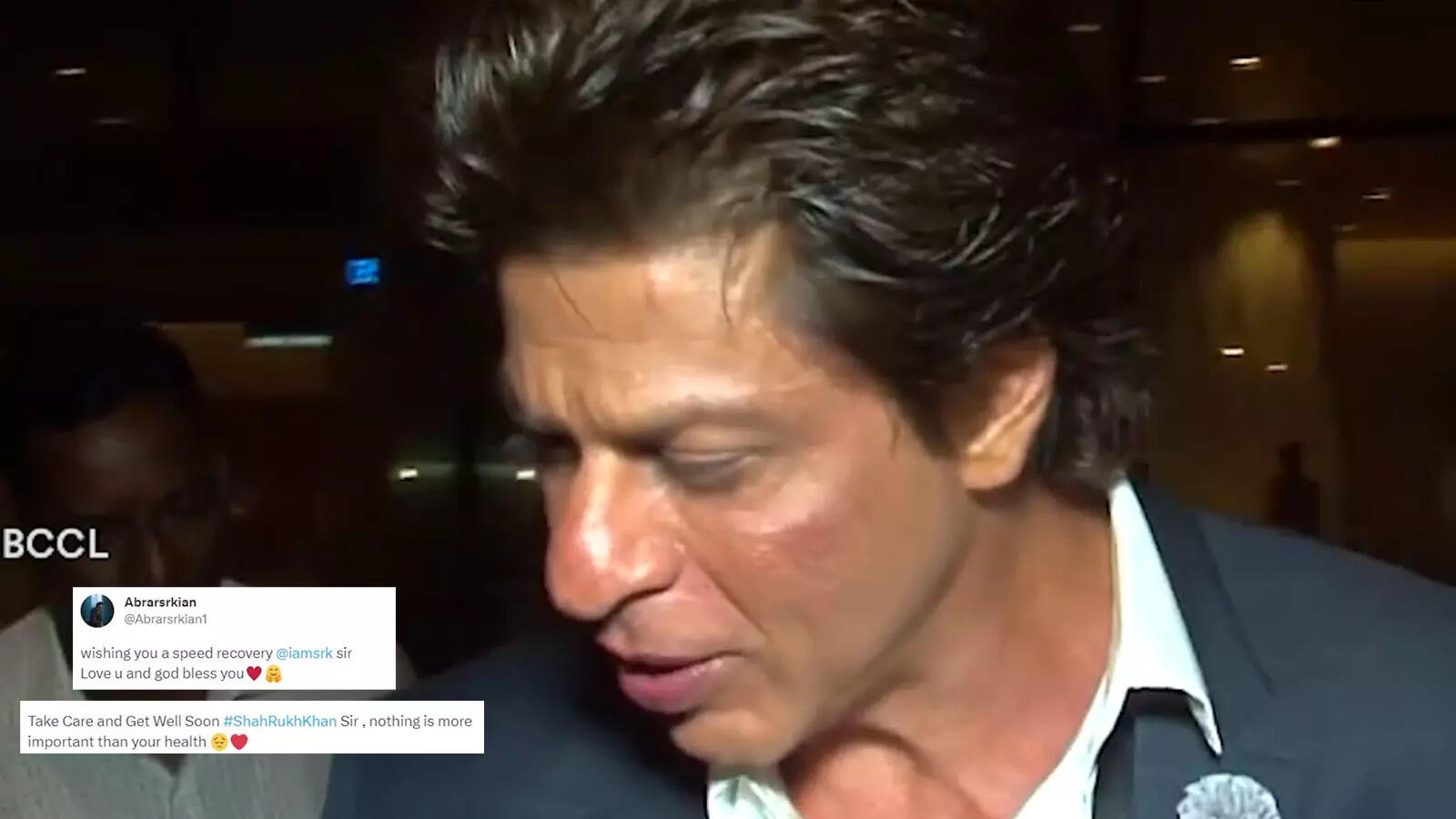 'Get well soon King Khan': Fans express concern after Shah Rukh Khan meets with an accident ...