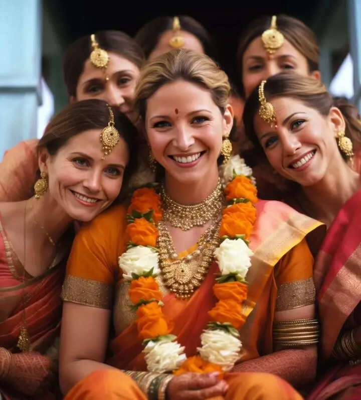 AI imagines FRIENDS characters in desi avatar, see pictures here ...