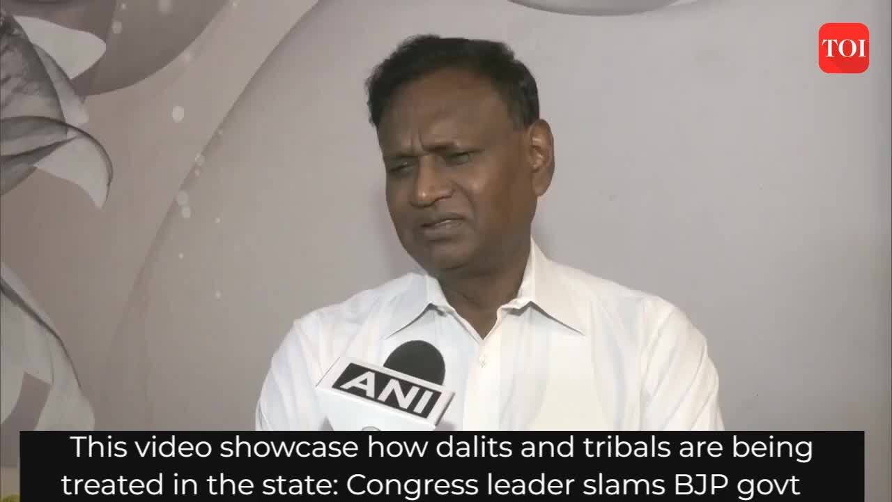 congress: This video showcases how Dalit and tribal people are being ...