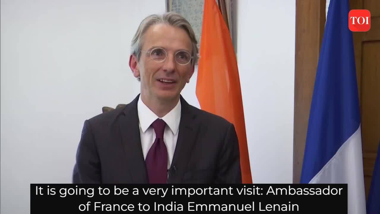 lenain: It is going to be a very important visit: Ambassador of France ...