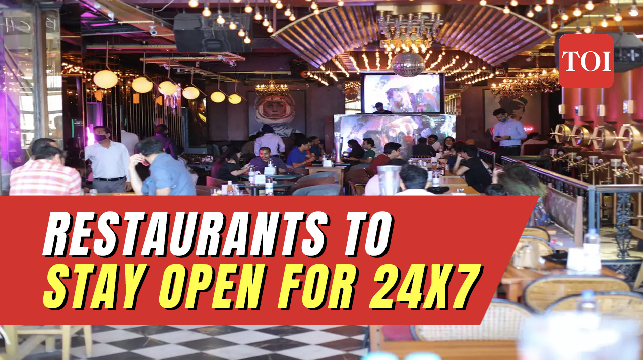 Now Open 24x7: Gurugram restaurants to operate round-the-clock to boost ...
