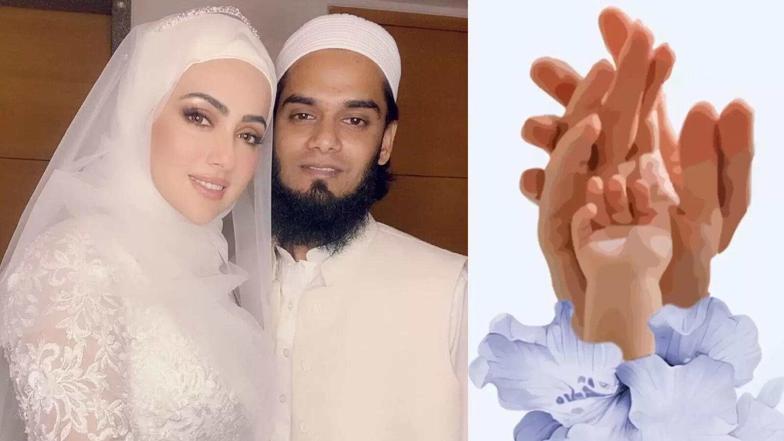 Sana Khan and her husband Anas Saiyad welcome a baby boy; new parents pen a heartwarming note