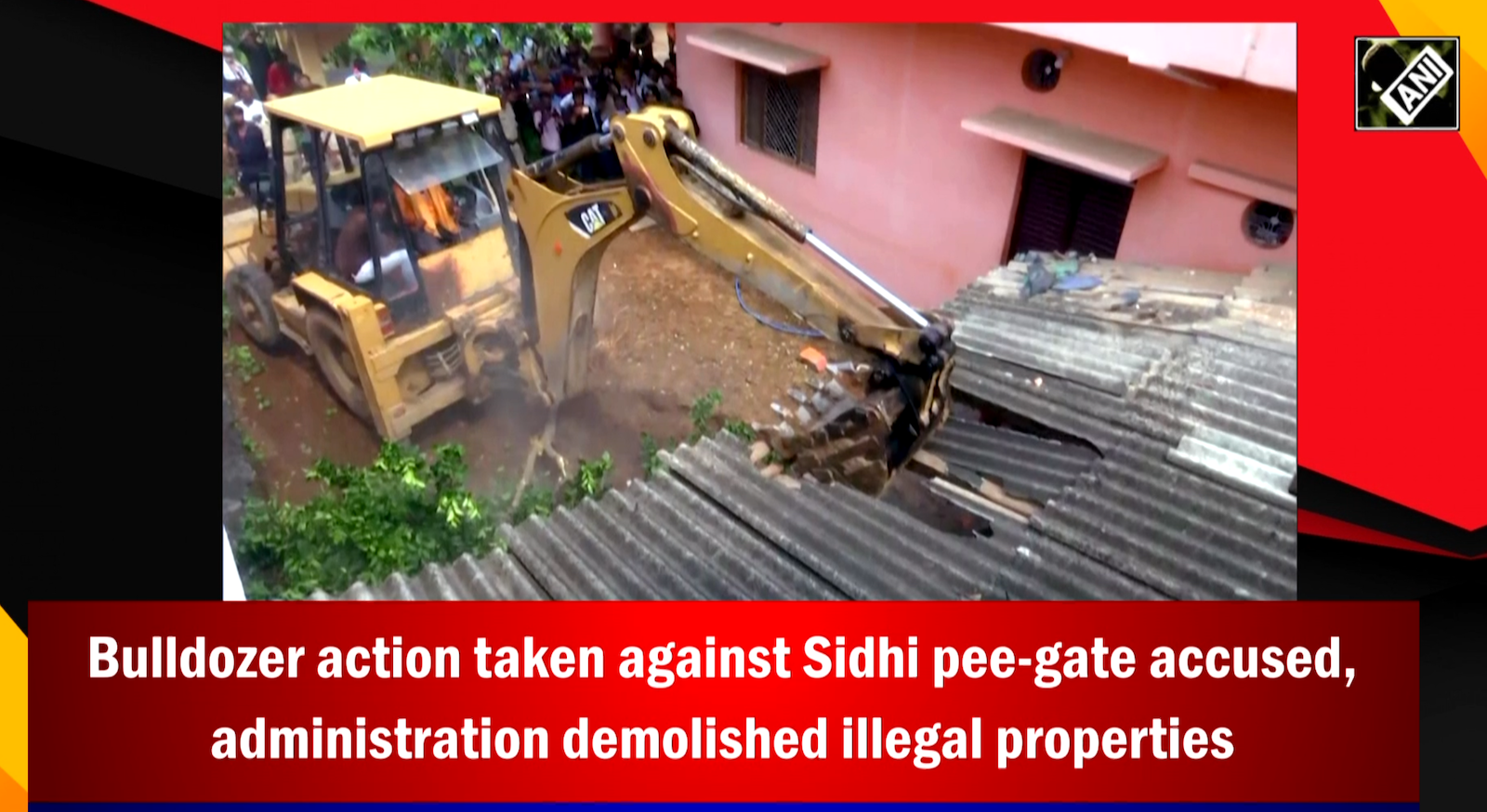 Bulldozer action taken against Sidhi pee-gate accused, administration ...
