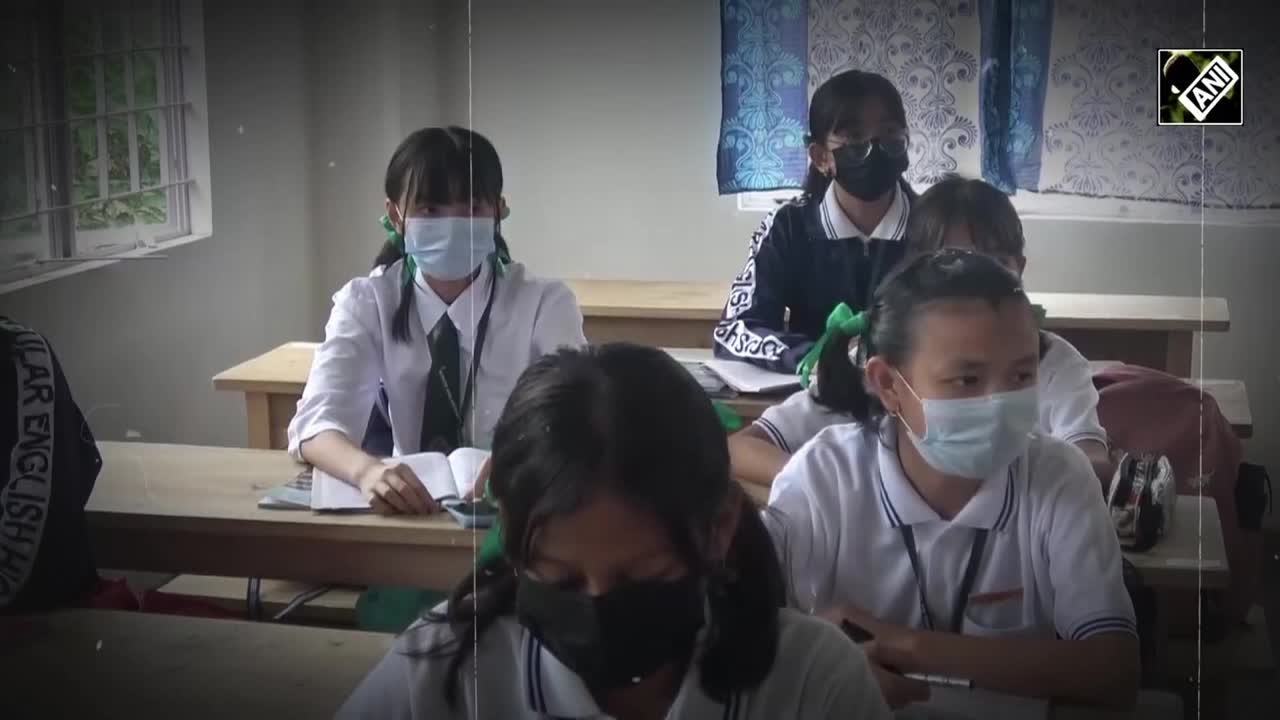 school: Students back to school in violence-hit Manipur after 2 months ...