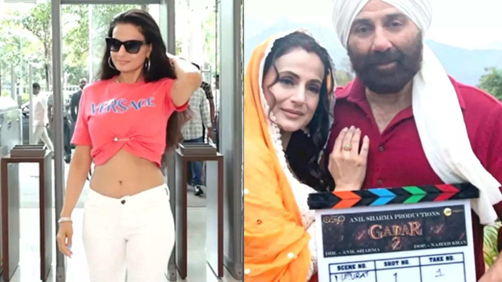 'Gadar 2': 'Ameesha Patel and director Anil Sharma get into an ugly fight after the actress ...