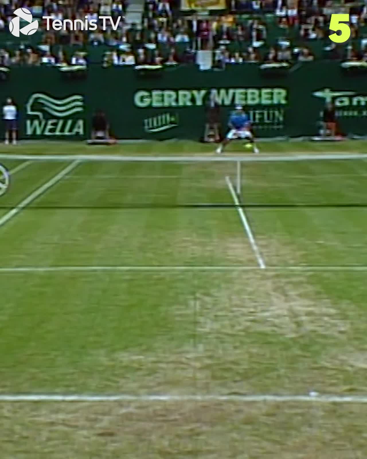 Roger Federer's top shots on grass court