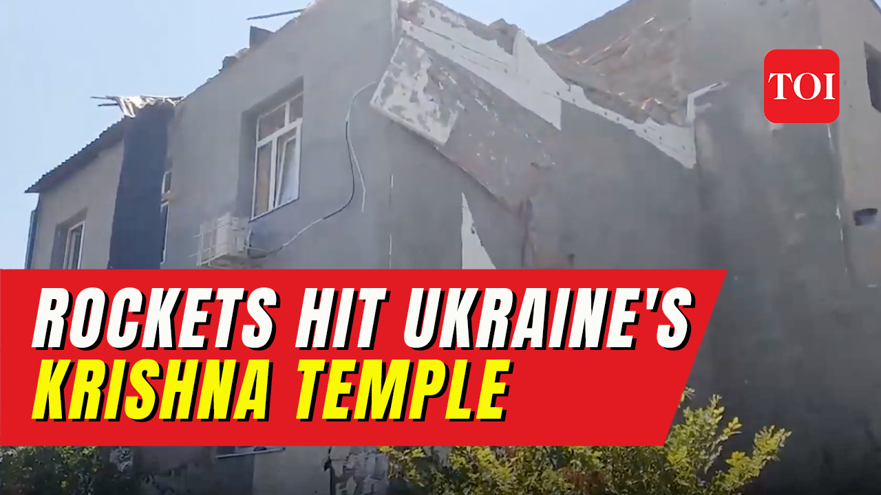 Krishna temple in Ukraine’s Kherson hit in Russian rocket attack ...