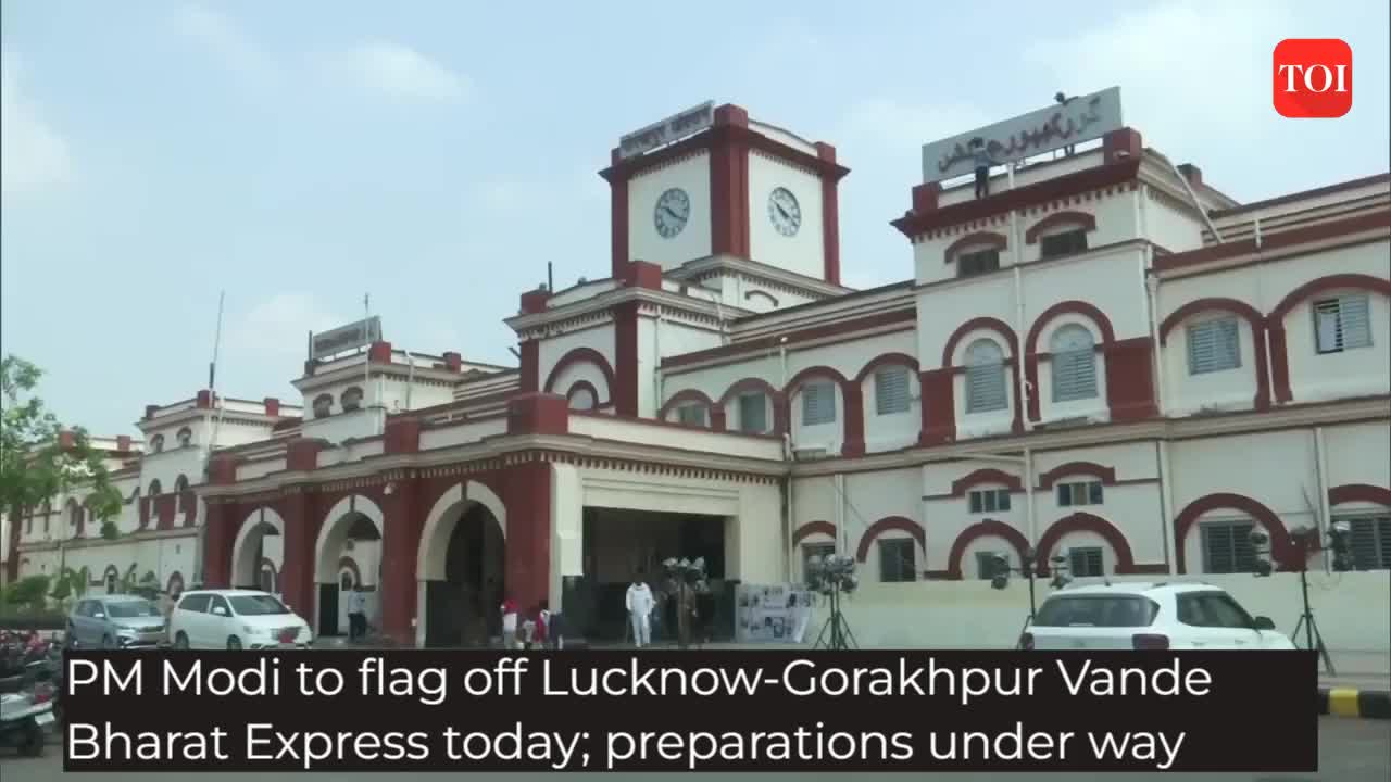 PM Modi to flag off Gorakhpur-Lucknow Vande Bharat Express today
