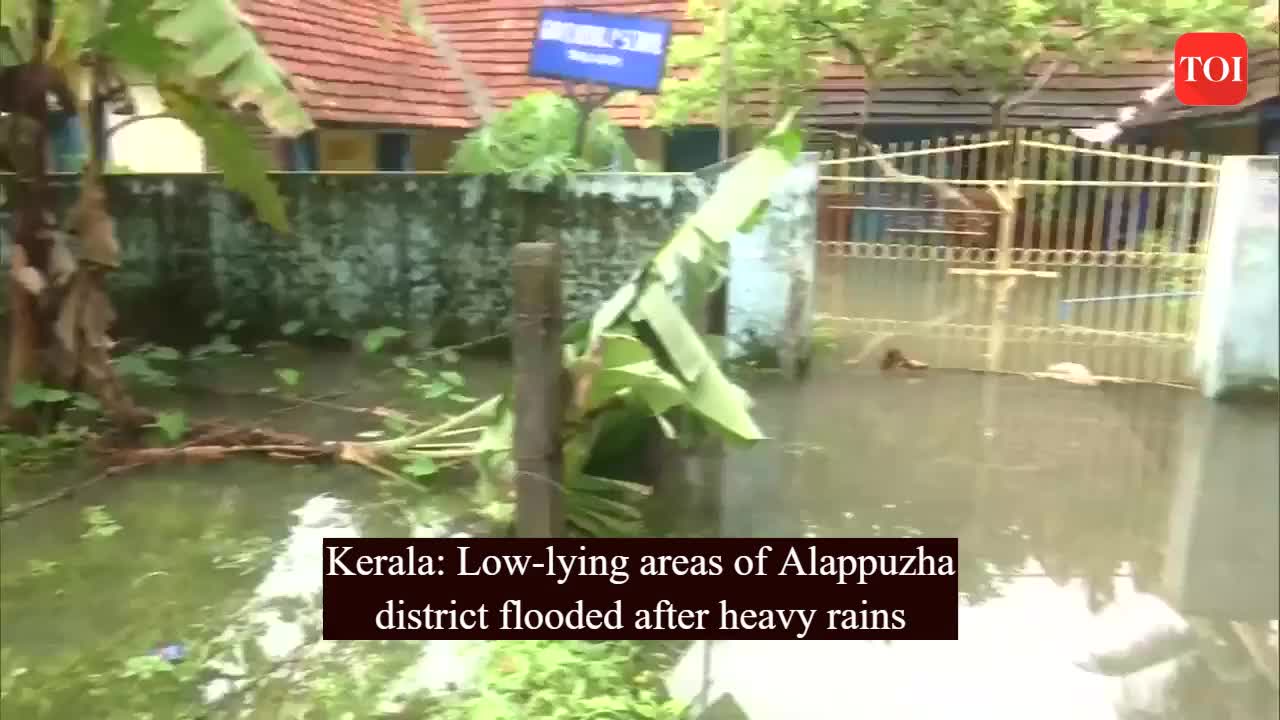 alappuzha district: Kerala: Low-lying areas of Alappuzha district ...