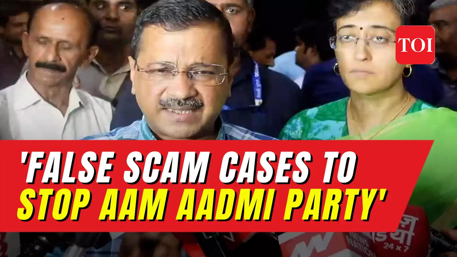 Delhi: 'Alleged liquor scam has no link to property of Manish Sisodia', says CM Kejriwal