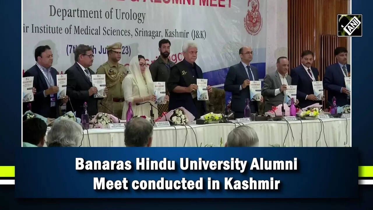 Banaras Hindu University Alumni Meet conducted in Kashmir