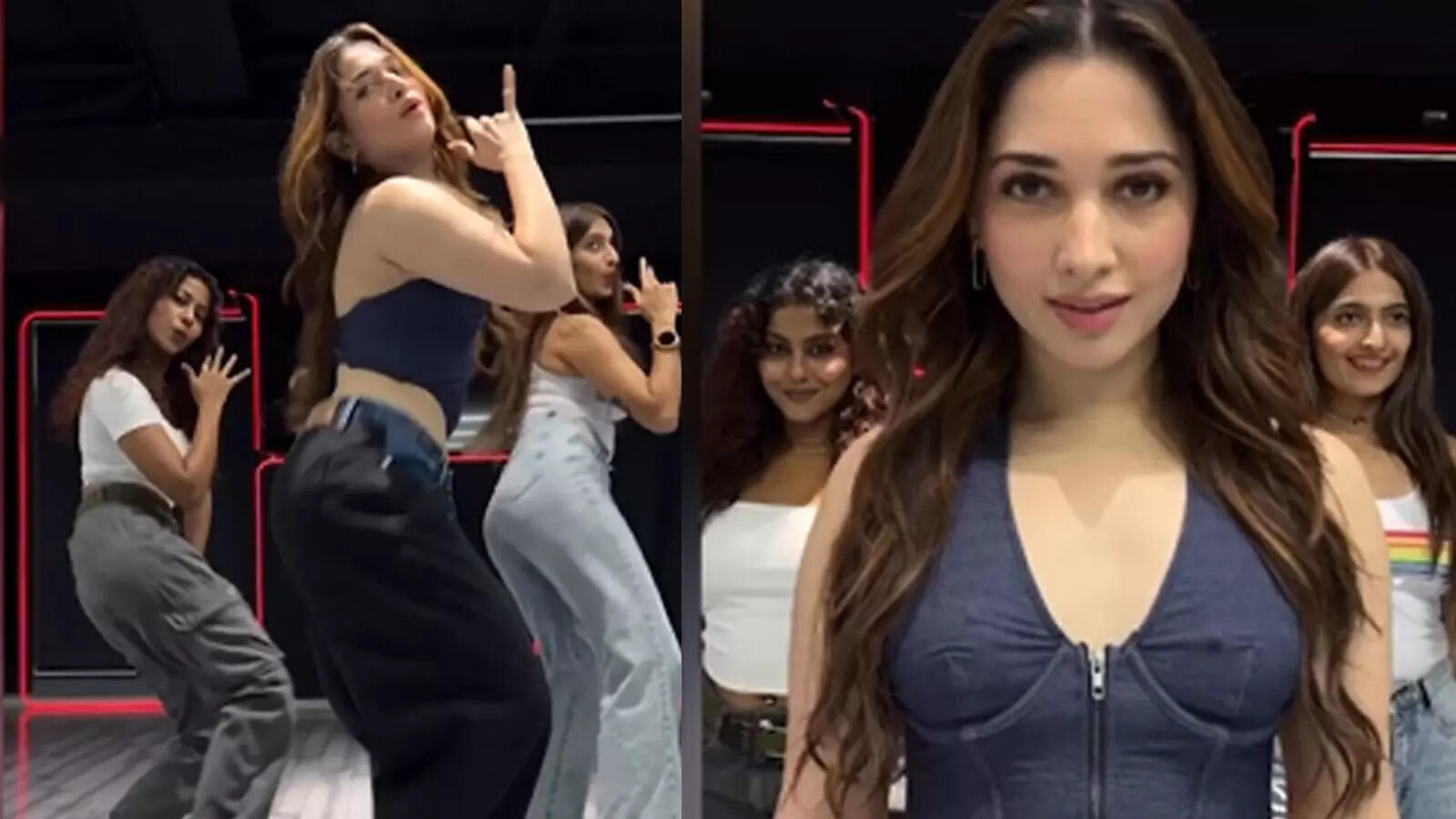Tamannaah Bhatia flaunts her killer dance moves on 'Kaavaalaa' song
