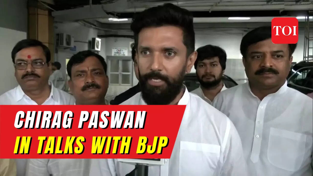 Chirag Paswan set to return to NDA fold, LJP chief in Delhi to hold final talks with BJP leadership