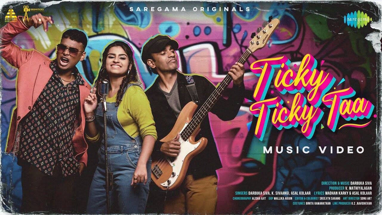 Experience The New Tamil Music Video For 'Ticky Ticky Taa' By Darbuka Siva, K. Sivaangi And Asal ...