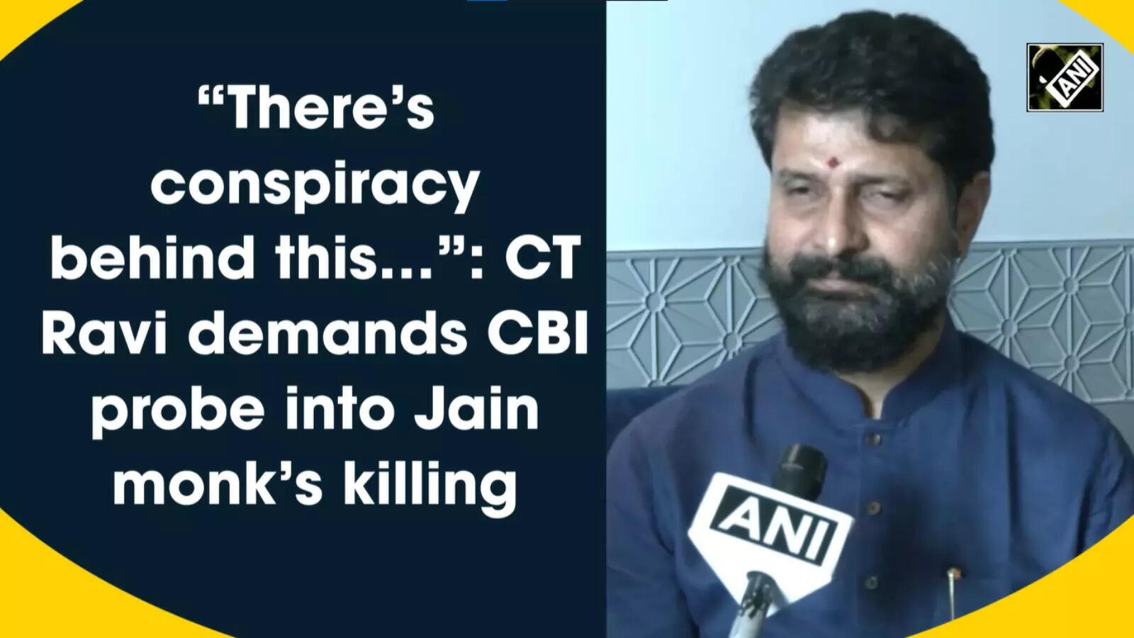 “There’s conspiracy behind this…”: CT Ravi demands CBI probe into Jain ...
