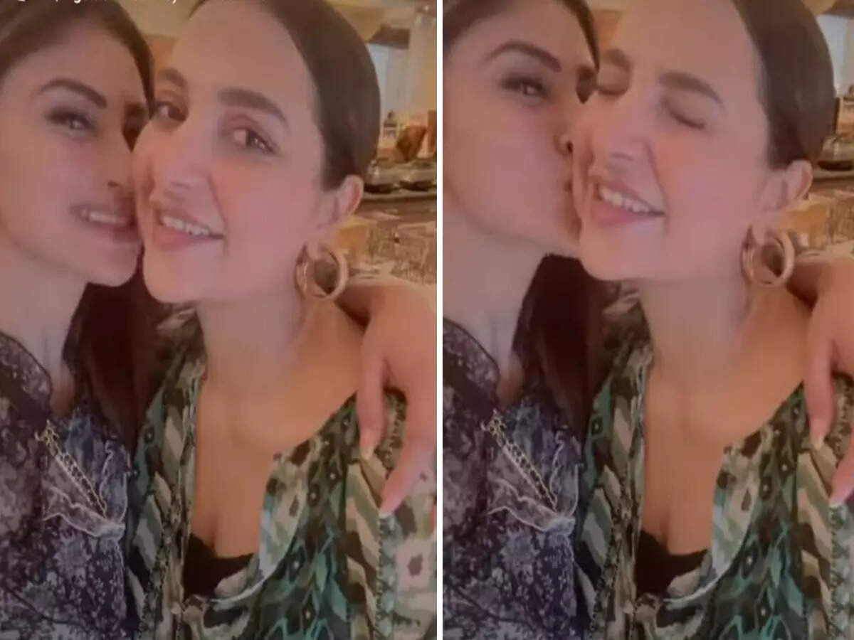 BFFs Mouni Roy-Subhashree Ganguly have a blast; see pics