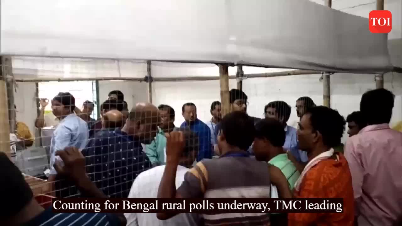 Counting for Bengal rural polls underway, TMC leading in over 3,068 gram panchayats