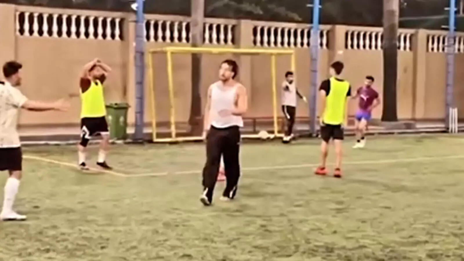 Tiger Shroff scores impressive goal at a football match; fan writes ...