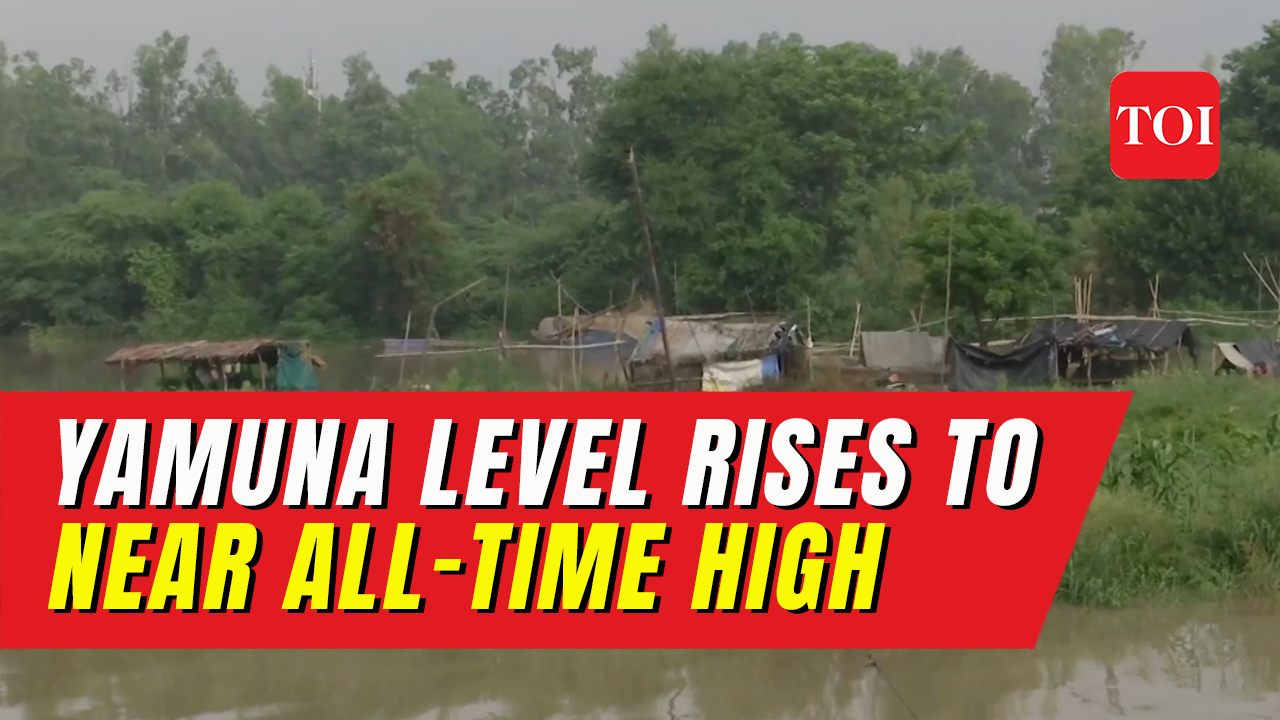 Delhi floods: Yamuna river flowing at 207.25 metres at Old Yamuna bridge, nears all-time record