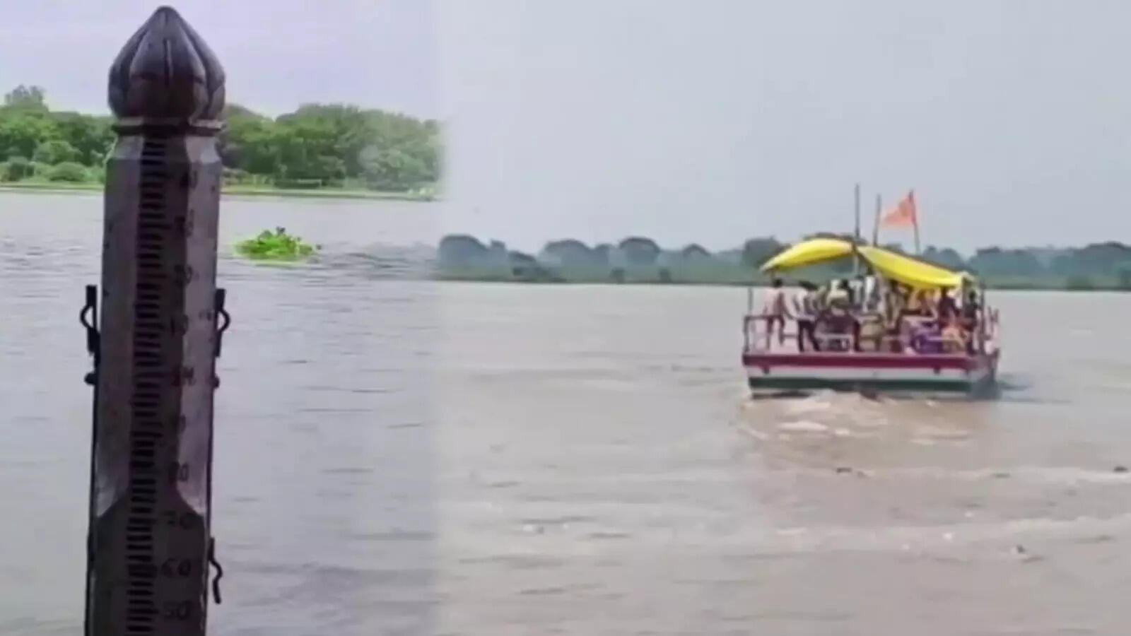 UP Administration increases vigilance near bank of Yamuna River as water level rises due to downpour
