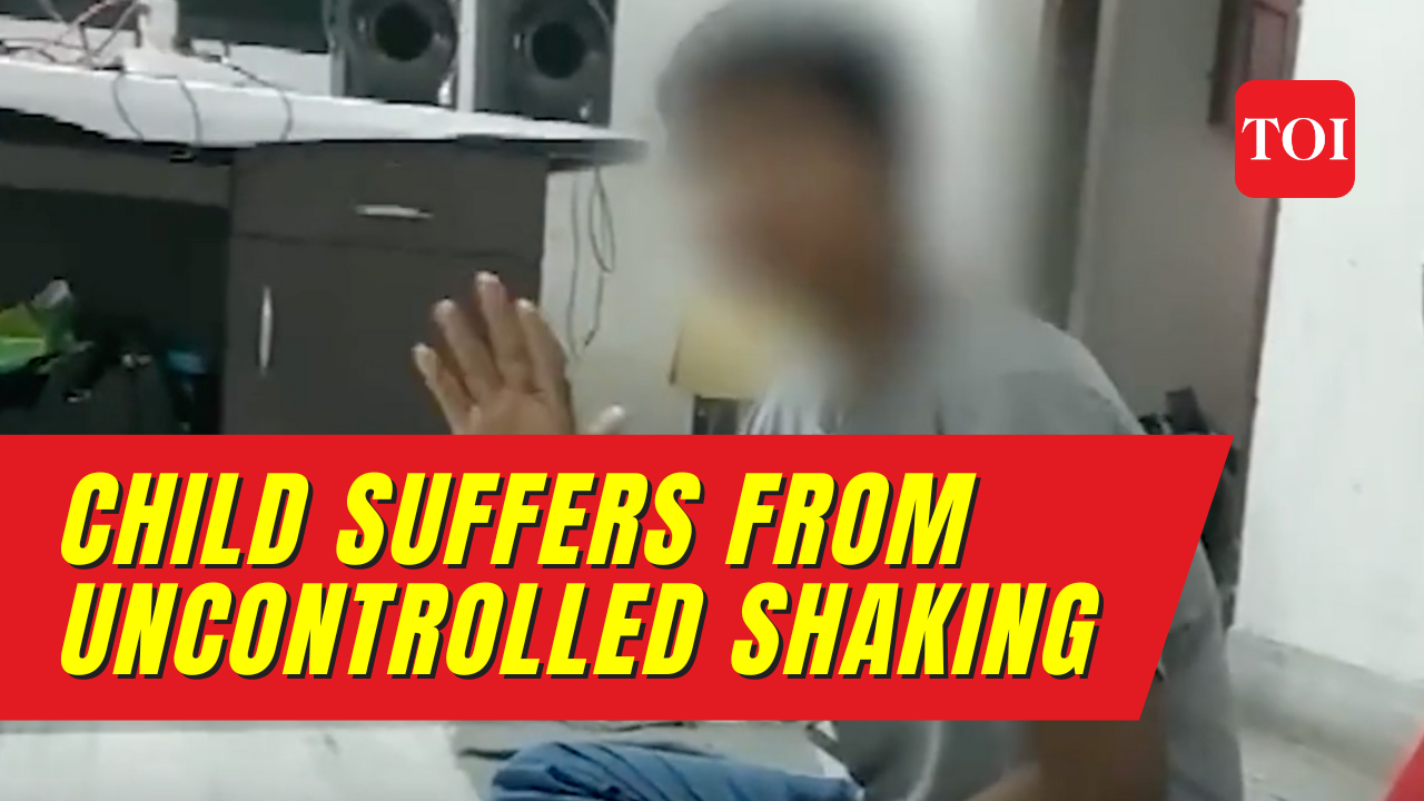 Shocking: Child suffers from severe tremors allegedly due to addiction ...
