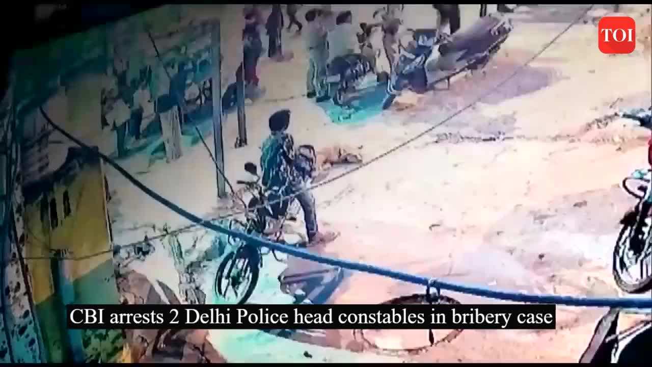 bribe: CBI arrests Delhi Police head constable for receiving 'bribe' of ...