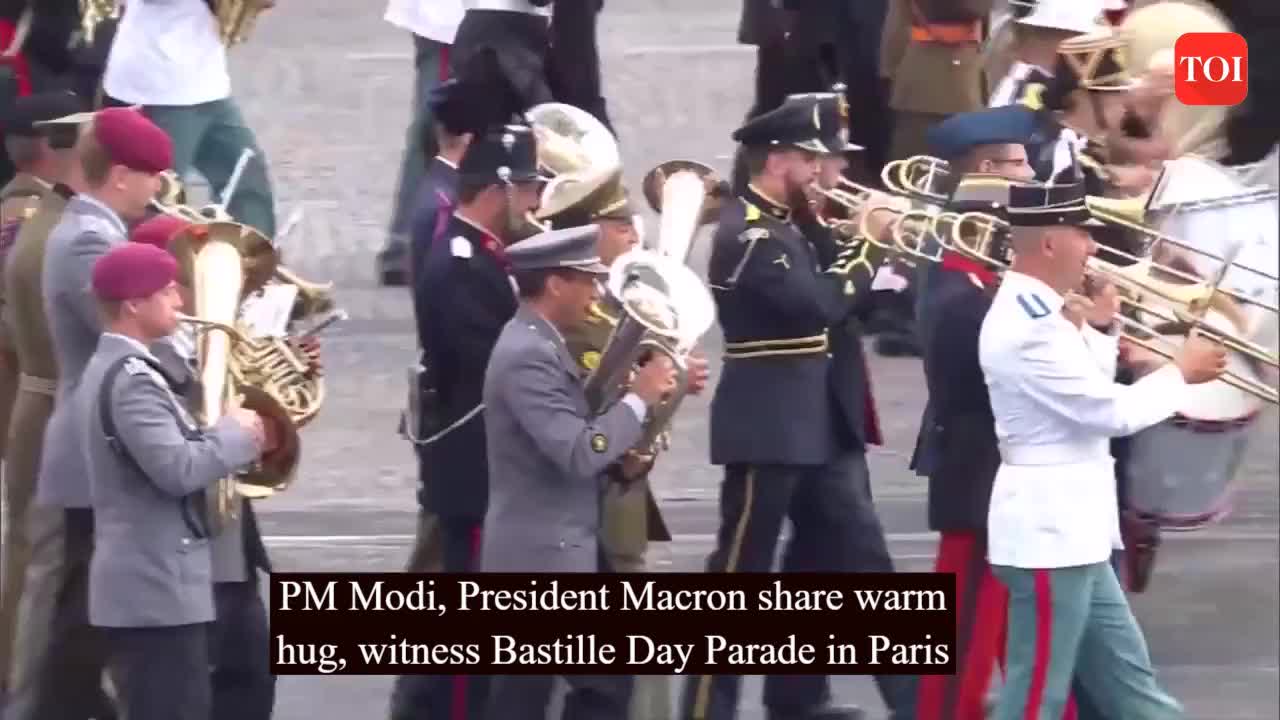 France: PM Modi participates in Bastille Day parade in France, India's ...
