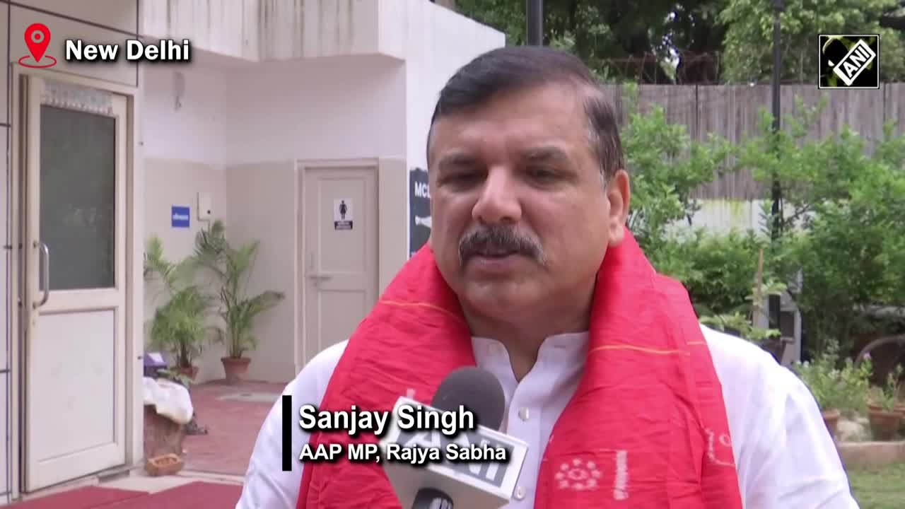 Delhi flood is a conspiracy of BJP and Modi Govt: AAP leader Sanjay Singh