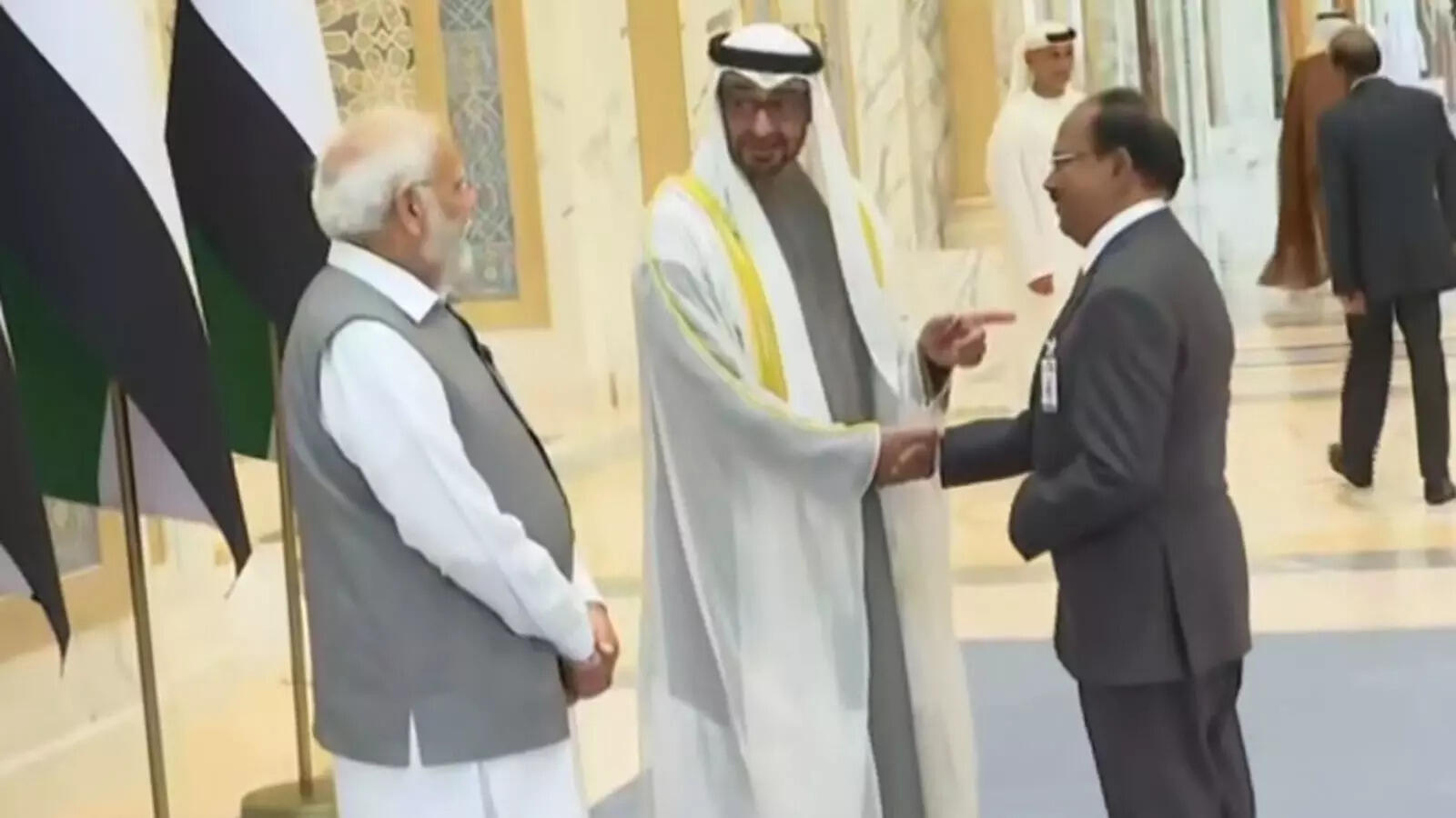 This happened when UAE President met NSA Doval in presence of PM Modi