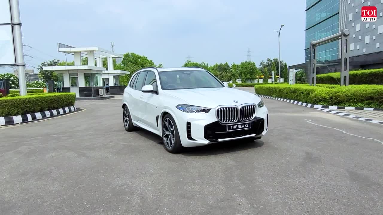 New BMW X5 First look: More powerful and smarter | TOI Auto