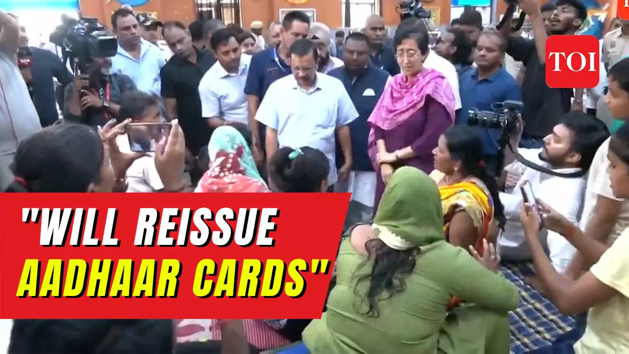 Watch: Delhi govt to set up camps to reissue Aadhaar, Voter IDs lost in ...