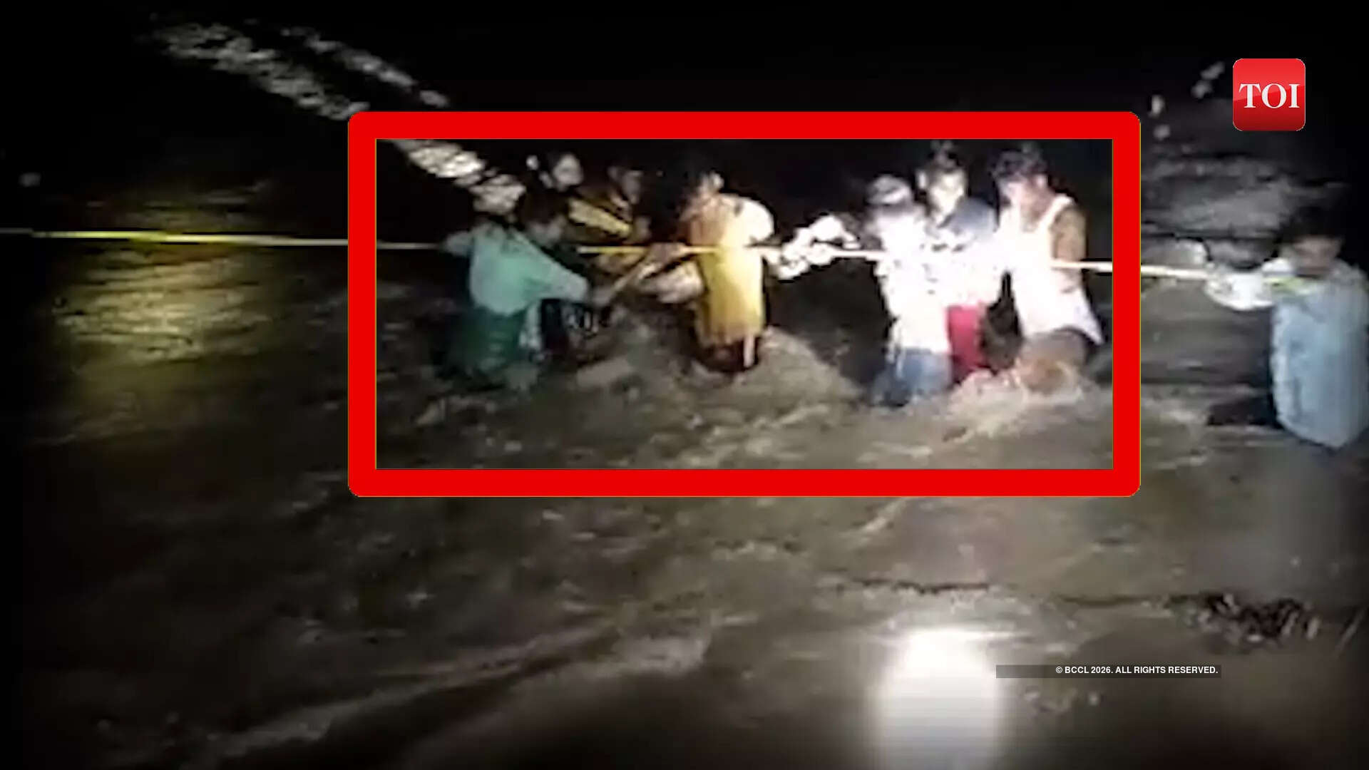 strong current: Tourists trap in the rock amidst strong current of ...