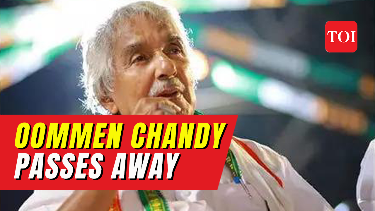 Former Kerala Chief Minister Oommen Chandy passes away at 79