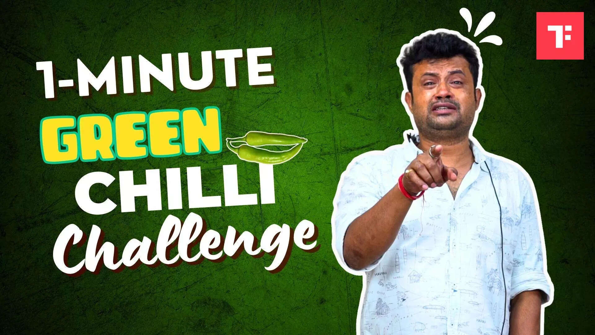 Watch: 1-Minute Green Chilli Challenge - Times Food