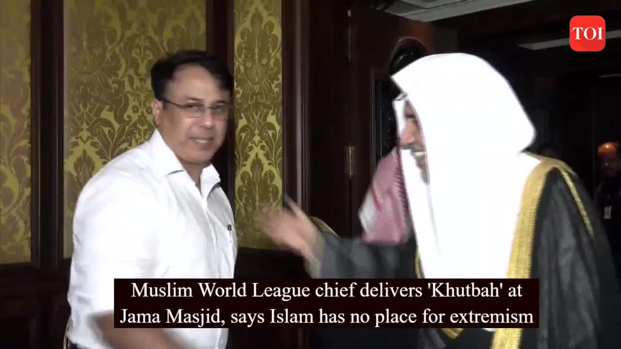 muslim world league: Muslim World League chief delivers 'Khutbah' at ...