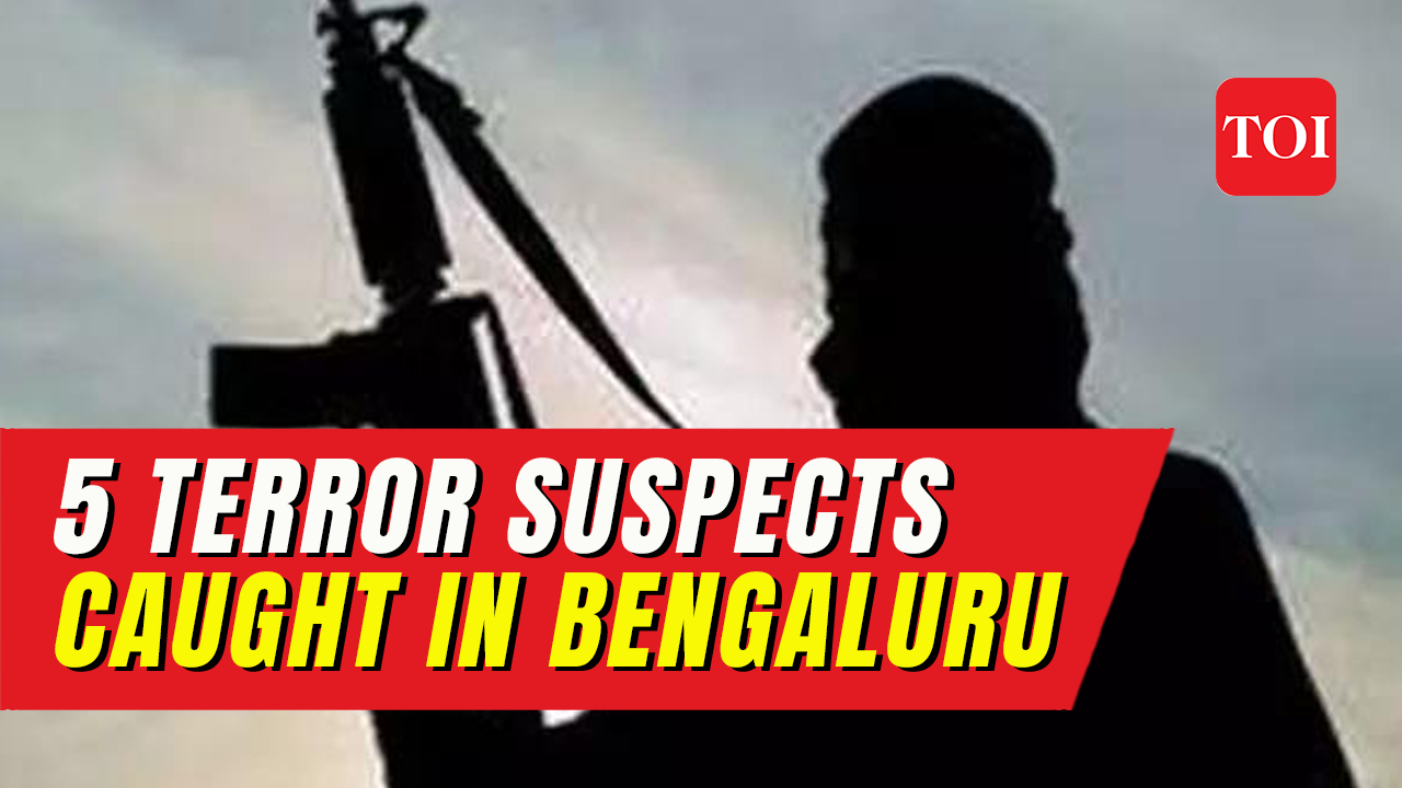 Terror attack foiled in Bengaluru: 5 suspected terrorists arrested in joint operation