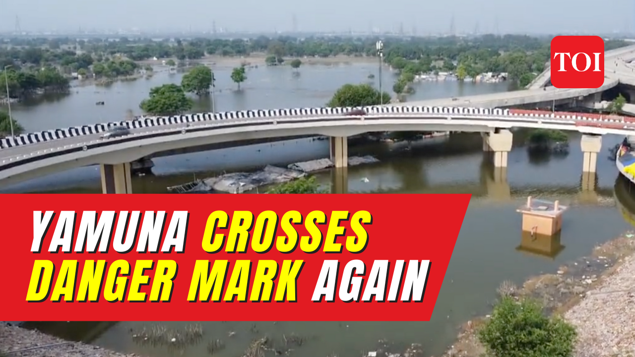 Delhi flood: Yamuna’s water level crosses the danger mark again