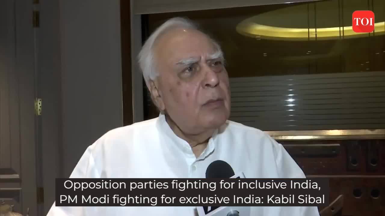 Opposition parties fighting for inclusive India, PM Modi fighting for ...