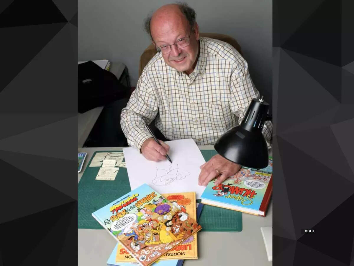 Popular Spanish cartoonist Francisco Ibáñez Talavera,…