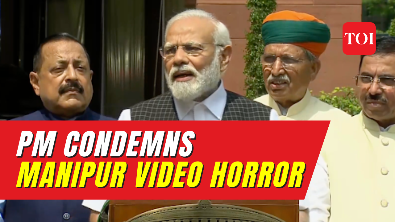 PM Narendra Modi condemns Manipur video horror, says culprits will not ...