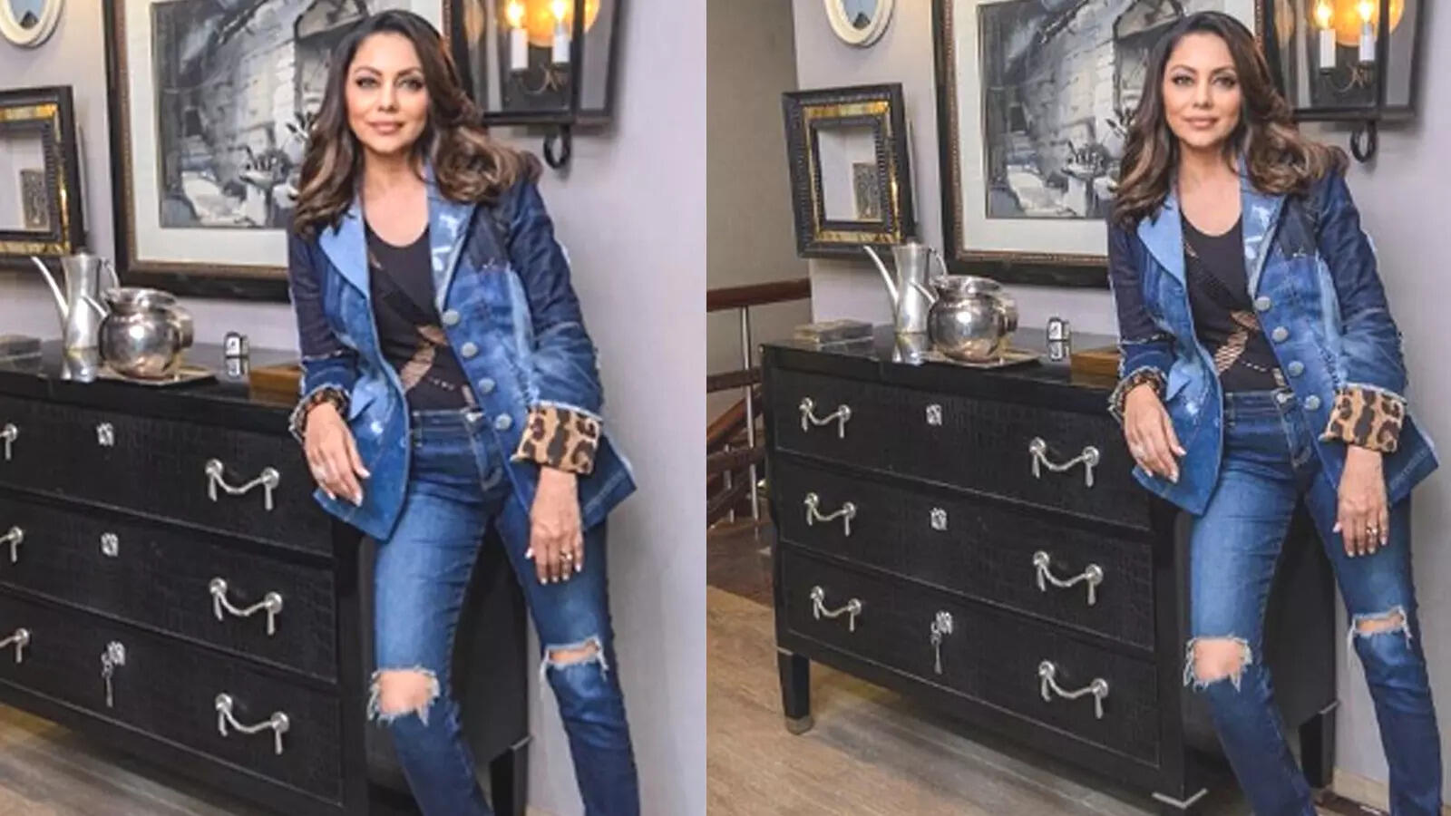 From vintage console table to wooden flooring, Gauri Khan shares a glimpse of a beautiful space ...