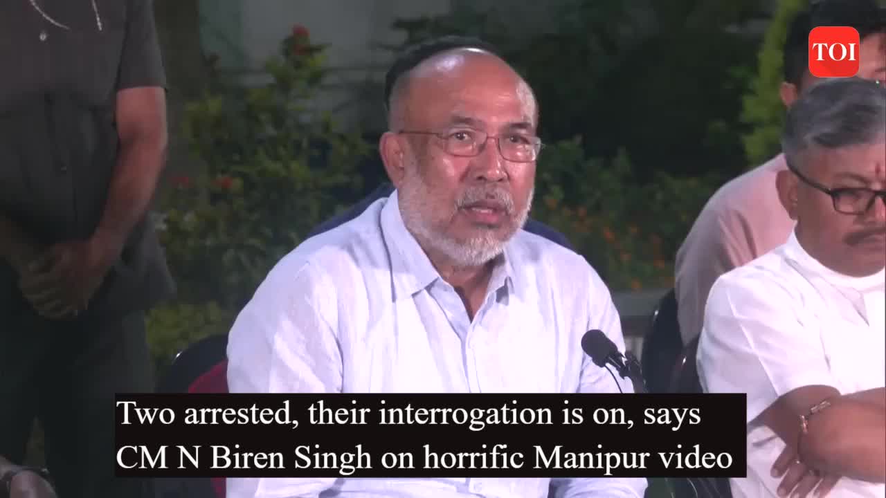 CM N Biren Singh on Manipur incident