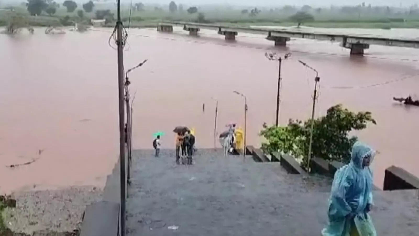 Maharashtra: Flood-like situation in Kolhapur due to rise in water level of Panchaganga River