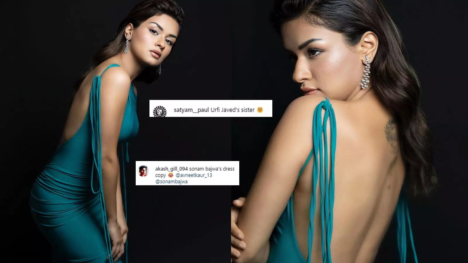 TROLLED! Avneet Kaur slays in a figure-hugging backless dress; netizens call her 'Urfi Javed's ...