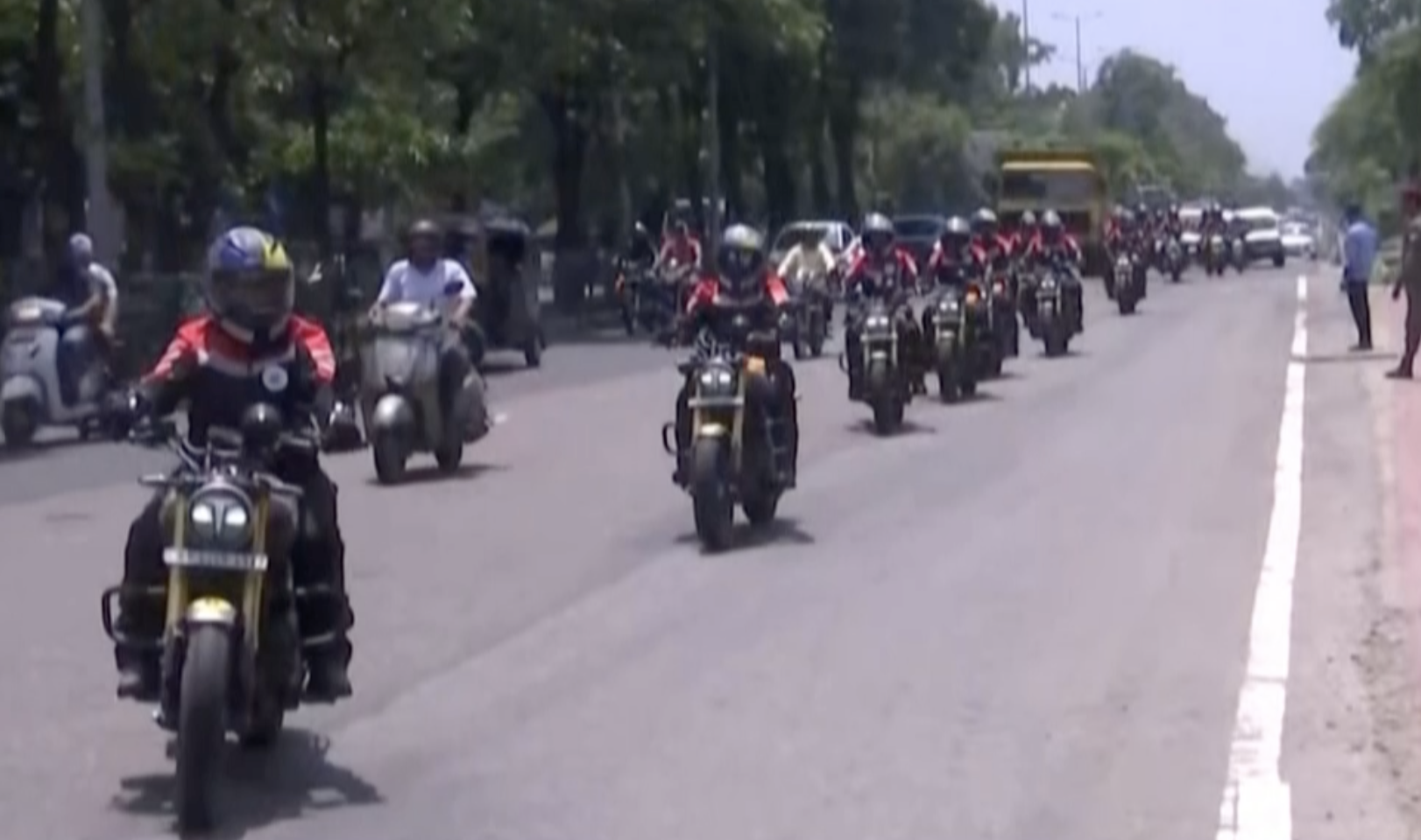 kargil war: Tri-Services All Women Motorcycle Rally reaches Jammu ...