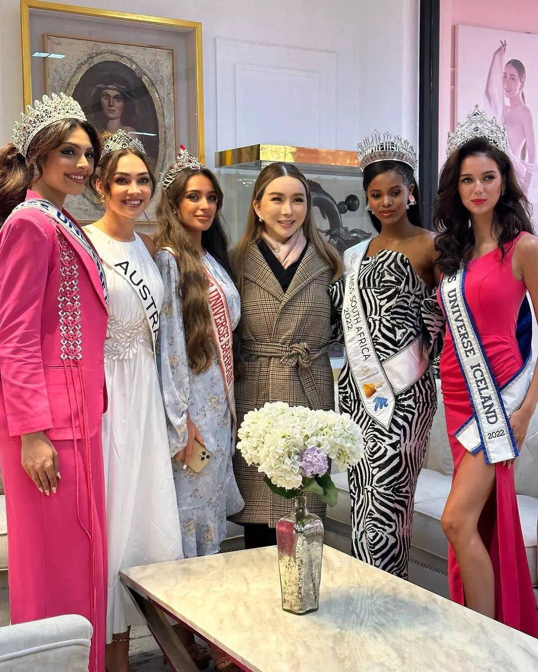 Divita Rai attends the Miss Universe Skincare launch!
