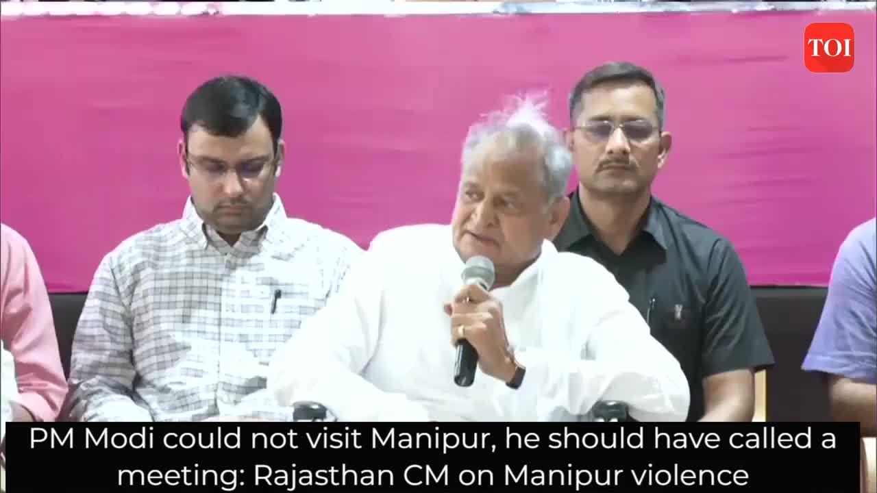 ashok gehlot: Rajasthan Chief minister Ashok Gehlot slams PM Modi
